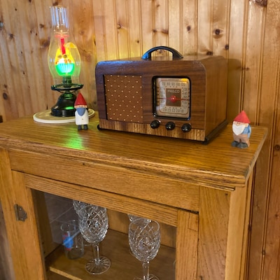 Philco Radio Logo Water Slide Decal Sticker Old Antique Wood, Bakelite ...