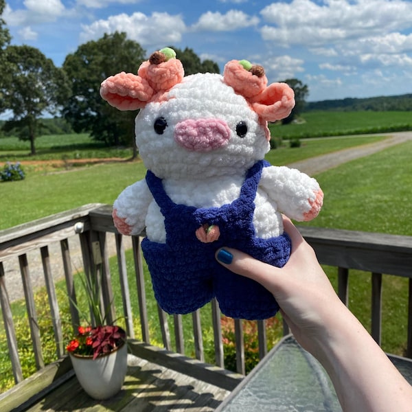 10-in-1 Fruit Cows Crochet Pattern Bundle (amigurumi Highland Cow ...