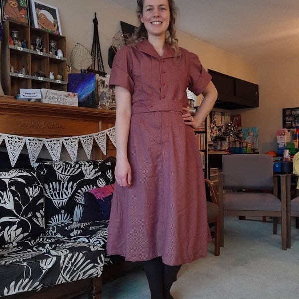 134-A Lucy Chocolate Factory Angelica Uniform Sewing Pattern - Size ...