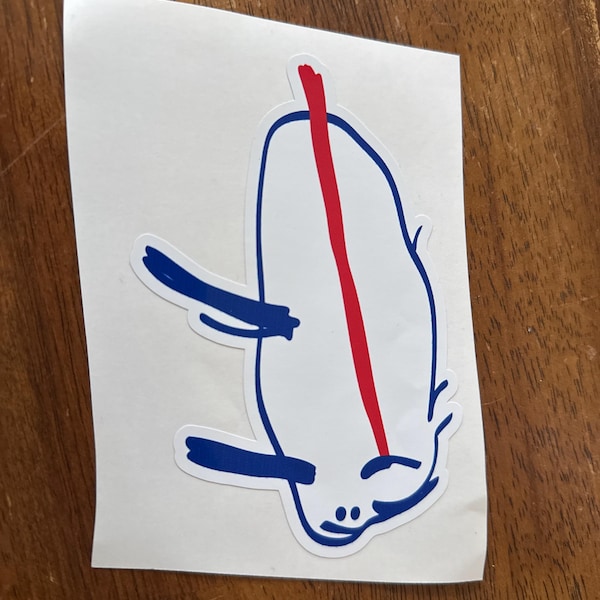 Josh Allen's Drawing Mafia Sticker Car Decal Buffalo Potato - Etsy