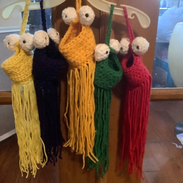 CROCHET PATTERN - Mini Yip Yip | Crochet Hanging Yip Yip | Car Hanger | Mirror Hanger | Hanging ...