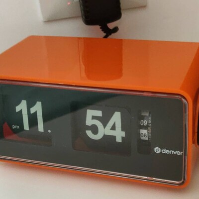 1970s New Flip Clock Radio Alarm Clock Denver Flip Clock Radio Fully ...