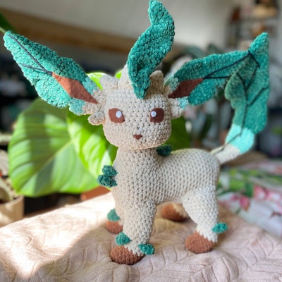 Leafeon Crochet Pattern PDF File - Etsy Canada