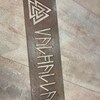 Valhalla Sign Viking Wall Art - Viking Throne Decor - Viking Gift ...