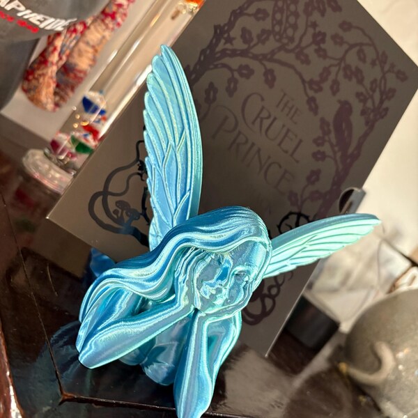 Emerging Phoenix Bookend/book Nook | Bookish Decor | Unique 3D Printed ...