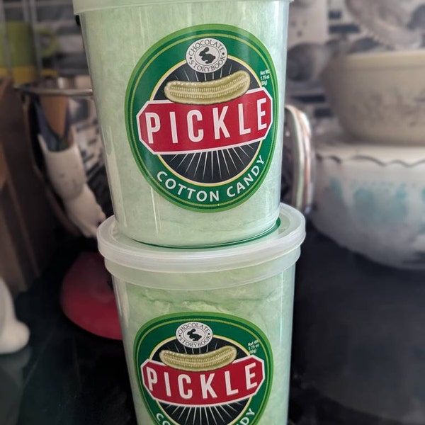 Pickle Cotton Candy - Etsy