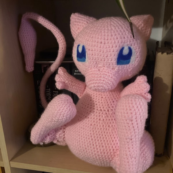 Mew Crochet Pattern. PDF Plushie Amigurumi Pattern in English & Español ...