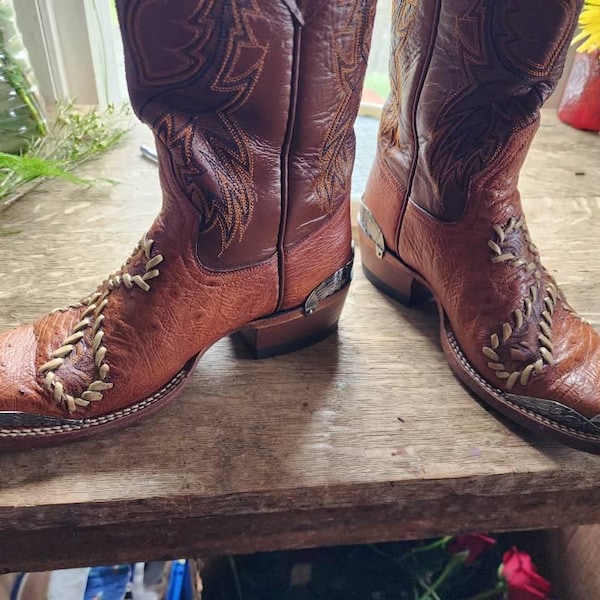 Cowboy Western Boot Tips Toe Plates Guards for Round Toed Boots One ...