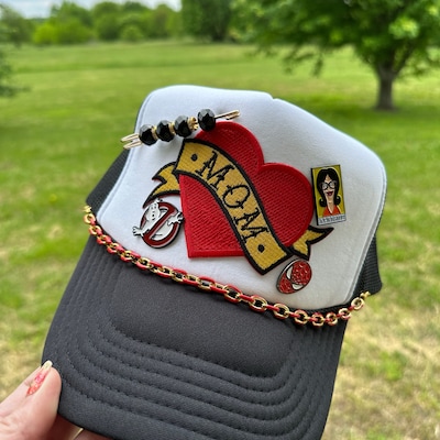 Black Hat Pins, Trucker Hat Pins, Preppy Pin, Gemstone Pin, Hat Bling ...