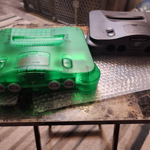 SEGA DREAMCAST DC Purple Clear Replacement Console Shell - Etsy