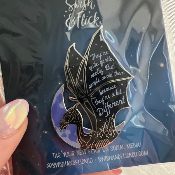 A Bit Different Enamel Pin - Etsy