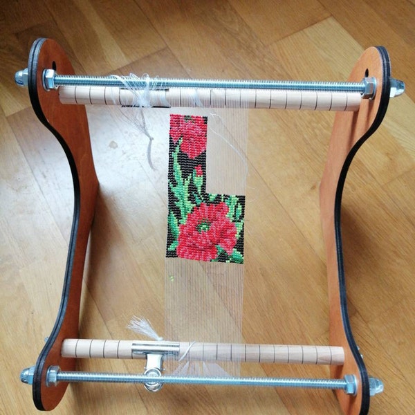 Cross Stitch Stand With Illumination Floor Standing Embroidery Machine ...