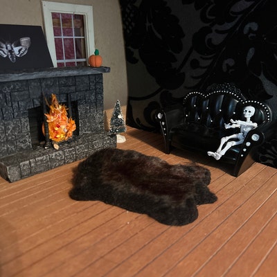 Dollhouse Miniature Fire, Mini Campfire, Miniature Fire, Mini Firepit ...