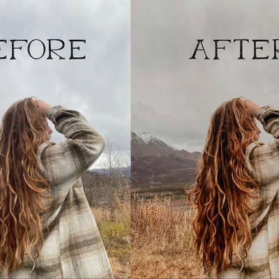 5 Bohemian Lightroom Mobile & Desktop Presets, Rich Moody Tones Pink ...