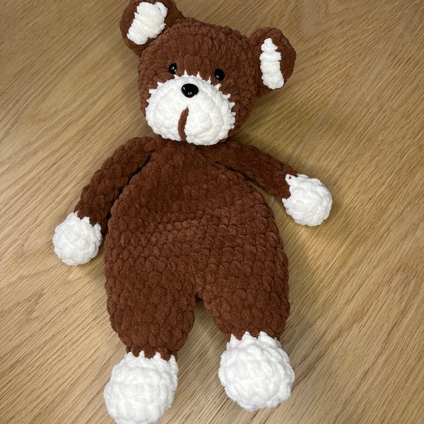 Bear Snuggler Amigurumi , Plushie Snuggler Bear , Crochet Pattern Bear ...