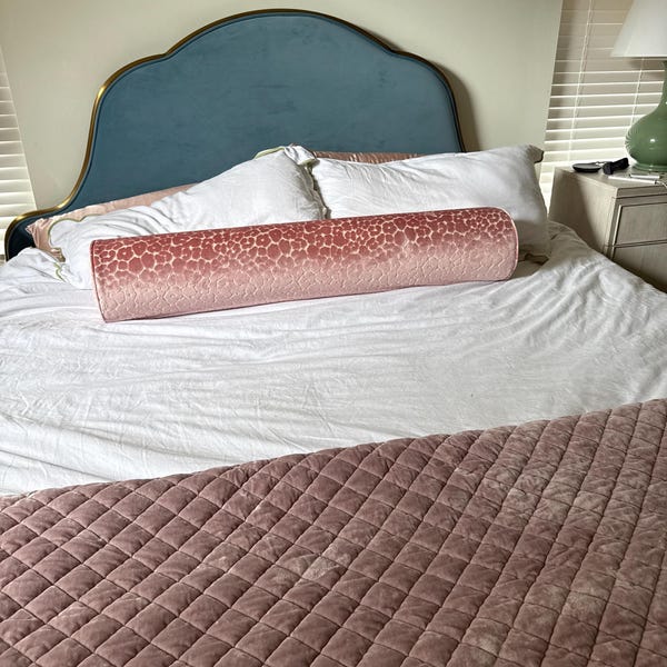 Anna Spiro Tattie // Multi With Butterfly Flange Pillow | Plaid Print ...