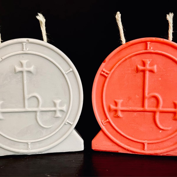 Leviathan Wooden Altar Pentacle for Casting Black Magick Spells - Etsy