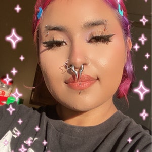 Bug Nose Stud Insect Nose Ring Ladybug Fly Animal Unique | Etsy