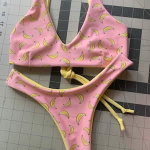 FREE Dallas Top DIY Reversible Basic Triangle Bikini Top | Etsy