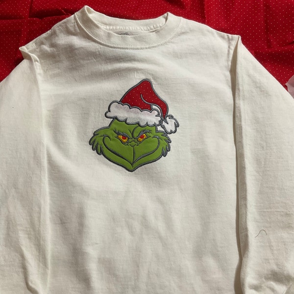 The Grinch Applique Machine Embroidery Design, Embroidery Patterns ...