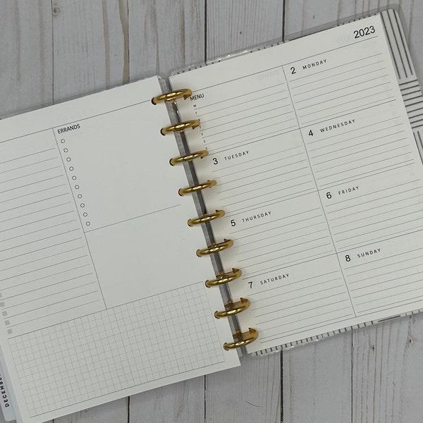 EDITABLE Happy Planner Dashboard Printable, Happy Planner Dashboard ...