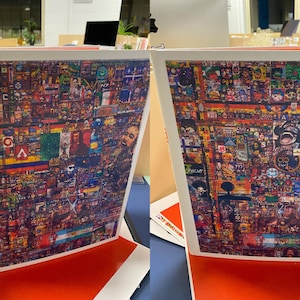 CUSTOM Lenticular Flip Print paper Sizes 2-3 Images in 1 Poster Bring ...