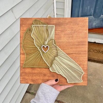 Buffalo Bills String Art Buffalo NY New York Decor Wood - Etsy