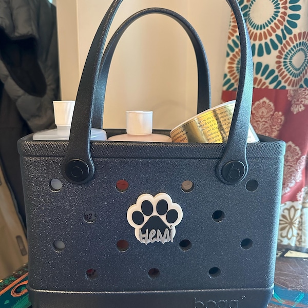 Personalized 3d Custom Dog Bogg Bag Accessories Charm - Etsy