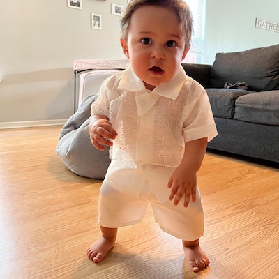 BARONG TAGALOG for Baby, Toddlers, BOYS Philippine National Costume ...