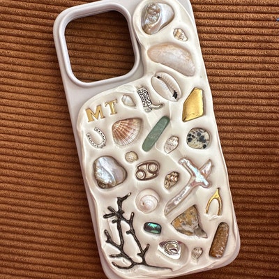 IPhone Phone Case Handmade Decoden Desert Summer Mosaic Vintage Jewelry ...