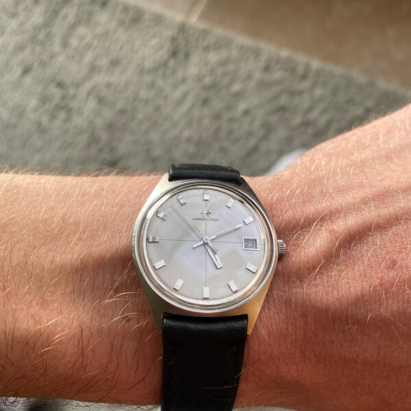 1963-1969 Hamilton Lord Lancaster C Wrist Watch. 10K Goldfilled White ...