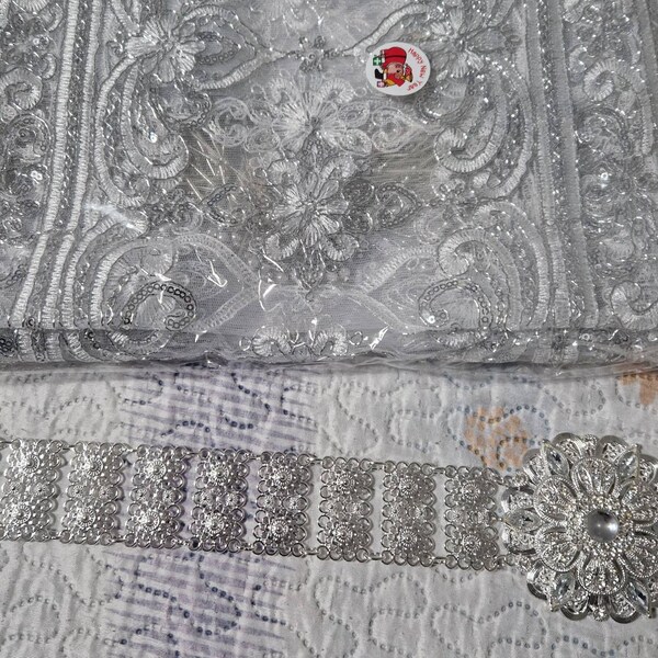 10x78 Inches, Multipurpose Brocade Scarf, Men Waist Band, Sash, Pabiang ...