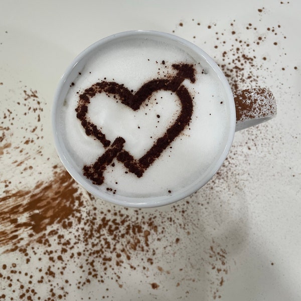 Custom Cocktail Stencil or Coffee Stencil - Etsy