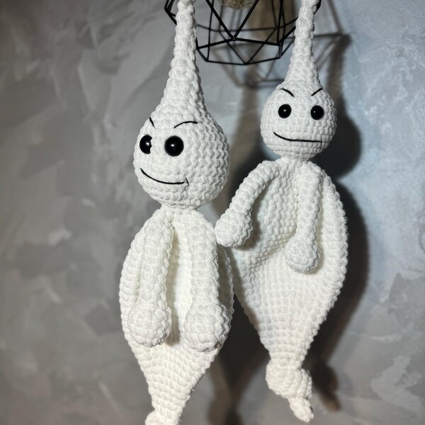 Halloween Ghost Crochet Pattern: Easy Snuggler DIY (PDF Pattern) - Etsy