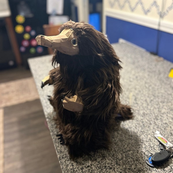 Niffler Paper Craft, Digital Template, Origami, PDF Download DIY, Low ...