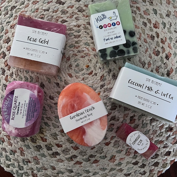Island Escape Cold Process Soap Pink Coral Soap Tropical Summer Soap ...