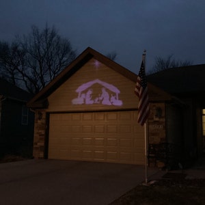 Nativity Scene Projector for Christmas Outdoor Lighting by Beffy Arts ...