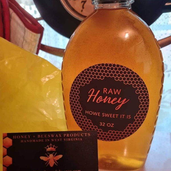 Raw Honey | Local Honey| West Virginia Honey | Hot Honey - Etsy