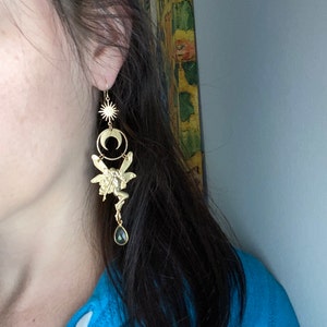 One Magic Moment Crystal Quartz Moon Magical Goddess Hippie Celestial Boho Witchy Earthy Magic ...