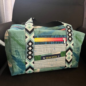 PDF Holland Duffle Pattern Quilted Boxy Duffle Bag PDF Pattern - Etsy