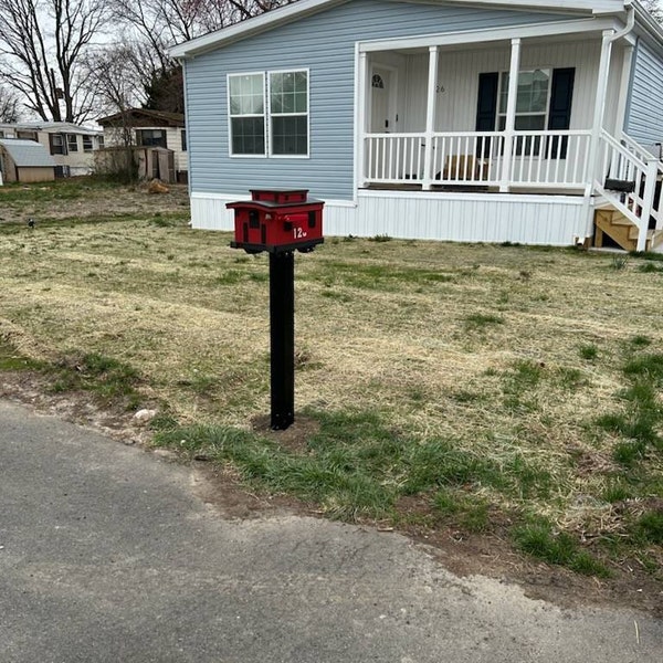 Caboose Mailbox - Etsy