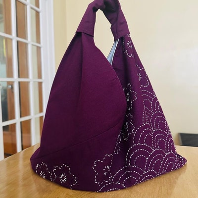 Small and Large Origami Bag PDF Sewing Pattern & Tutorial Instant ...