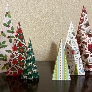 Wood Trees, Craft Trees, DIY Trees, Christmas Tree, Tree Shapes, Tree ...