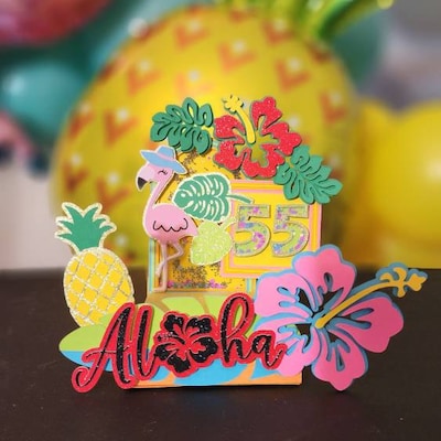 Rainbow Shaker Cake Topper SVG and Studio Do It Paper - Etsy