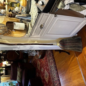 Ozark Hen's Wing Whisk Broom, Hand Tied, Havencroft Farm Broom, Natural ...