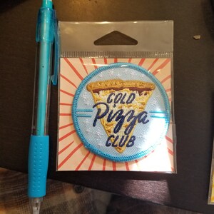 Cold Pizza Club Patch - Etsy