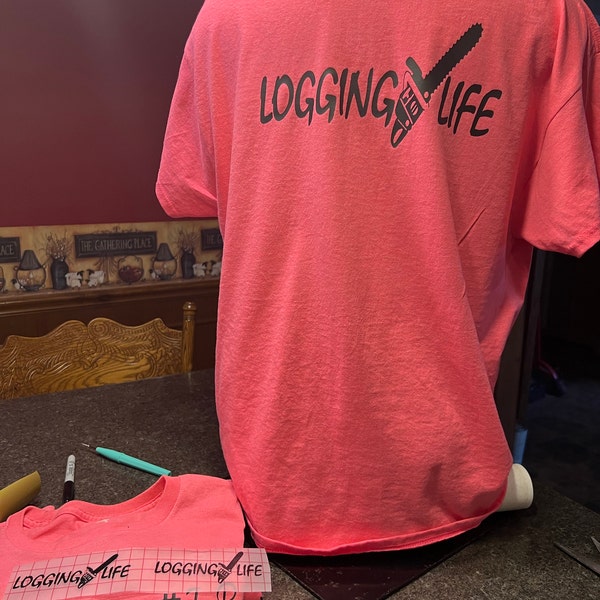 Logging Life SVG File,logger Svg,chainsaw Tree Trimmer SVG -vector Art ...