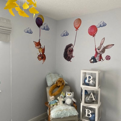 Peter Rabbit Wallpaper Rabbit Wall Decor Nursery Wallpaper - Etsy