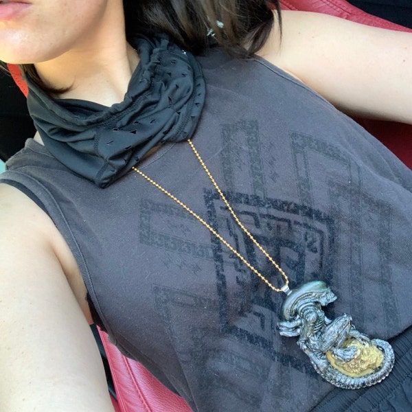 Xenomorph Necklace, Pendant Xenomorph, Xenomorph Alien - Etsy