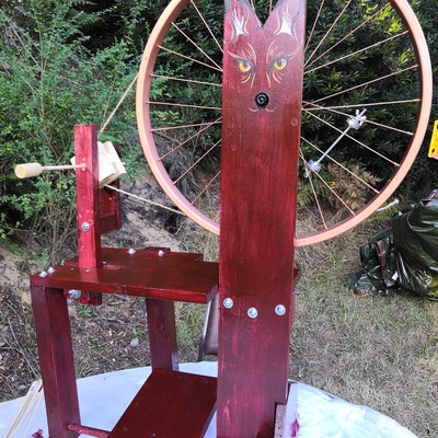 Thrifty Fox Spinning Wheel DIGITAL PDF PLANS - Etsy